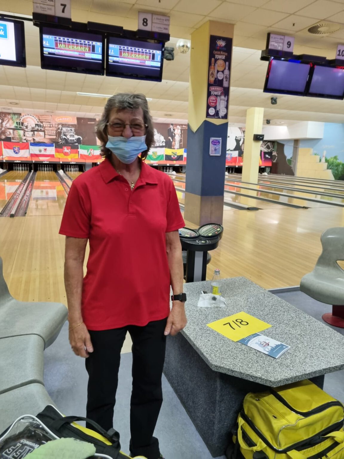 Lydia Heck-Seipel ist Deutsche Bowling Meisterin bei den Seniorinnen "C ...